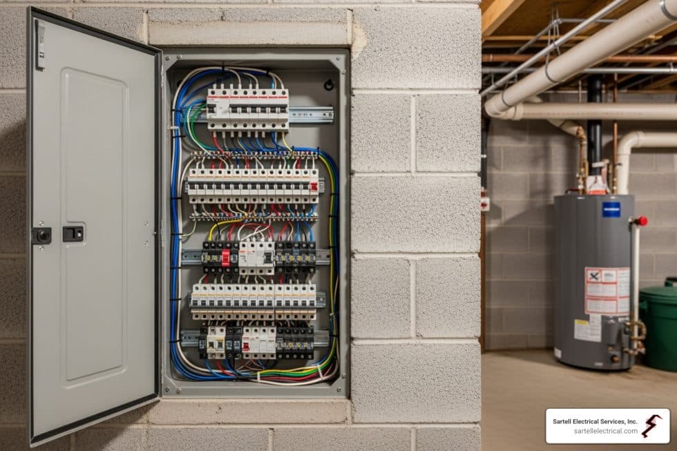 A1: What is the standard residential electrical service size